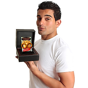 Fried Onion Ring Earrings - Cute Food Jewelry Dangle Earrings for Teens - Funky Womens Novelty Accessories Gag Gifts Women - Dangling Earrings - Weird Stuff