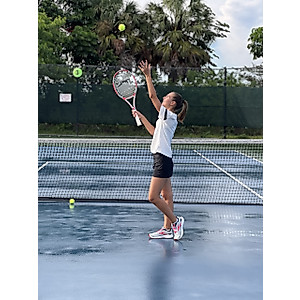 G4Free Athletic Running Shorts for Women Lightweight Quick Dry Workout Gym Shorts with Pockets 5" (Black, XXL)