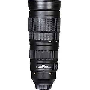Nikon Intl. AF-S NIKKOR 200-500mm f/5.6E ED VR Lens with Essential Accessory Bundle. Includes SanDisk 64 Ultra Memory Card, 57inch Professional Tripod & Much More. 20058