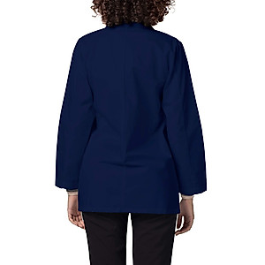 Adar Uniforms Universal Unisex Lab Coats - Classic 31" Consultation - 805 - Navy - S