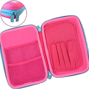 Kidberry Pencil case for kids, pencil case for kids,pencil pouch, girls pencil case for school, Cute Unicorn 3D design pencil box, Pompon is not included comes in a gift box