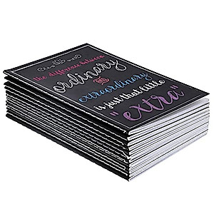 24-Pack Small Inspirational Notebooks for Office Employee Gifts, Growth Mindset Quotes, Motivational Pocket Journal Notepads Bulk for Teams, Students, Kids Party Favors, School (3.5x5 in)