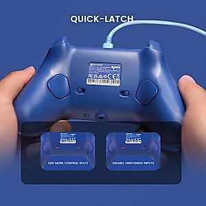 GameSir G7 SE Wired Controller for Xbox Series X|S, Xbox One & Windows 10/11, Plug and Play Gaming Gamepad with Hall Effect Joysticks/Hall Trigger, 3.5mm Audio Jack (Blue)