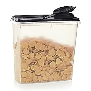Tupperware Cereal Storer 13 Cup Black Exclusive