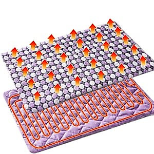 Pasonio Full Weighted Electric Heating Pad for Back Pain, Cramps, Relief - Auto Shut Off - 2.3lb Heat Pad with Moist & Dry Heat Therapy Options - Hot Heated Pad - (XL 12"x24") - PYQ01