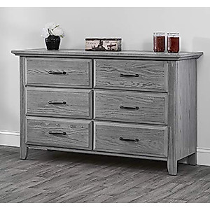 Oxford Baby Willowbrook Dresser, Standard, Graphite Gray