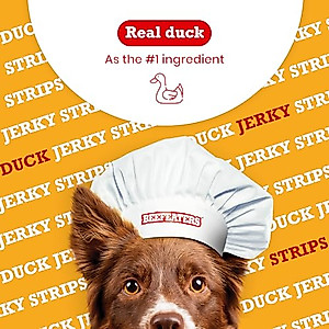 Beefeaters Duck Jerky Strips Dog Treat, 1.58oz, Case of 12, Brown