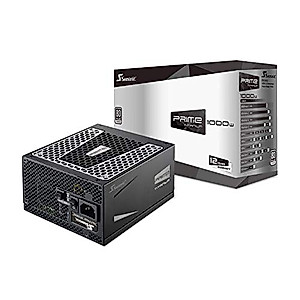 Seasonic PRIME 1000 Titanium SSR-1000TR 1000W 80+ Titanium ATX12V & EPS12V Full Modular 135mm FDB Fan Power On Self Tester 12 Year Warranty Power Supply