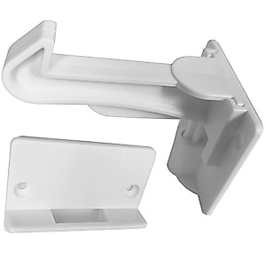 4 Pack - Cabinet Locks Baby Proofing for Cabinets, Drawers, Cupboards - Adhesive Easy Installation