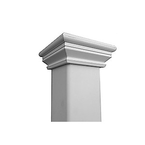 Zippity Outdoor Products ZP19013 Classica Mailbox Post, White