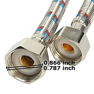 Water Faucet Set, Zinc Alloy Salon Shampoo Bowl Faucet and Sprayer Kit with Spray Hose, Home Durable Salon Spa Hot Cold Mixer Shower Shampoo Bowl Replacement Part Set