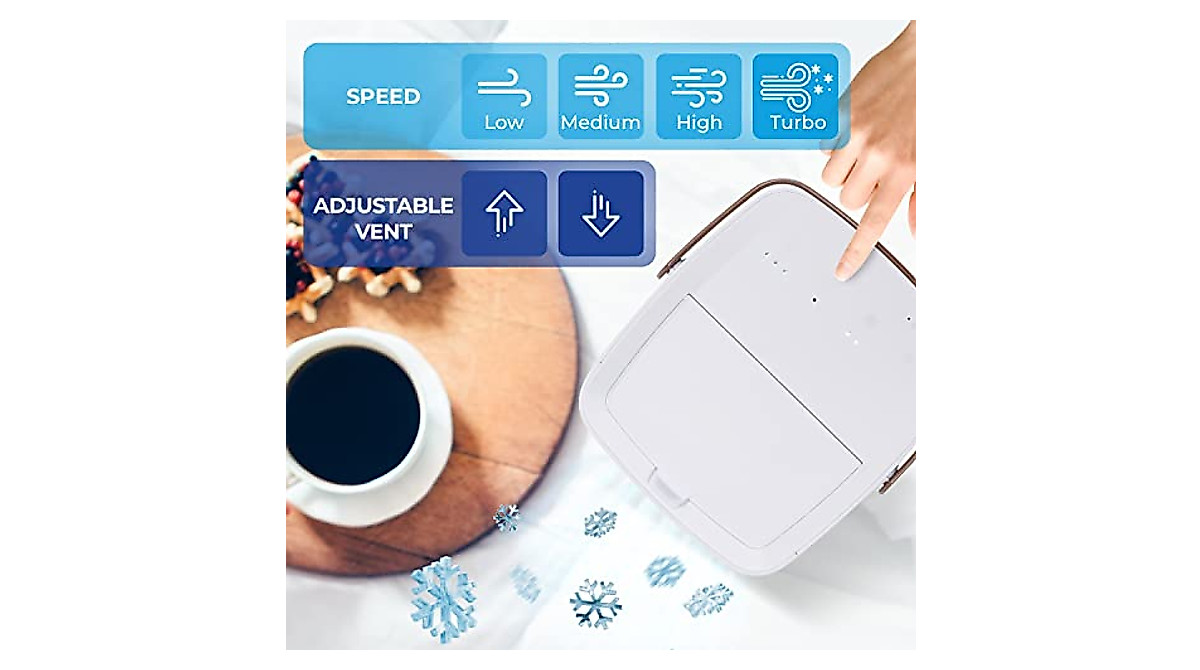 ChillWell 2.0 Portable Air Cooler - Stay Cool Anywhere