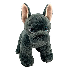 PLUSH TOYS WONDERLAND Freddie The Frenchie Stuffed Animal, French Bulldog Plushie, Playful Plush Toy Cuddly Ideal Gift for Kid – 8 Inch