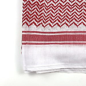 Craoopii Palestine Scarf, Keffiyeh, High Headscarf, Keffiyeh Neck Head Scarf Wrap for Men Women(Type2)