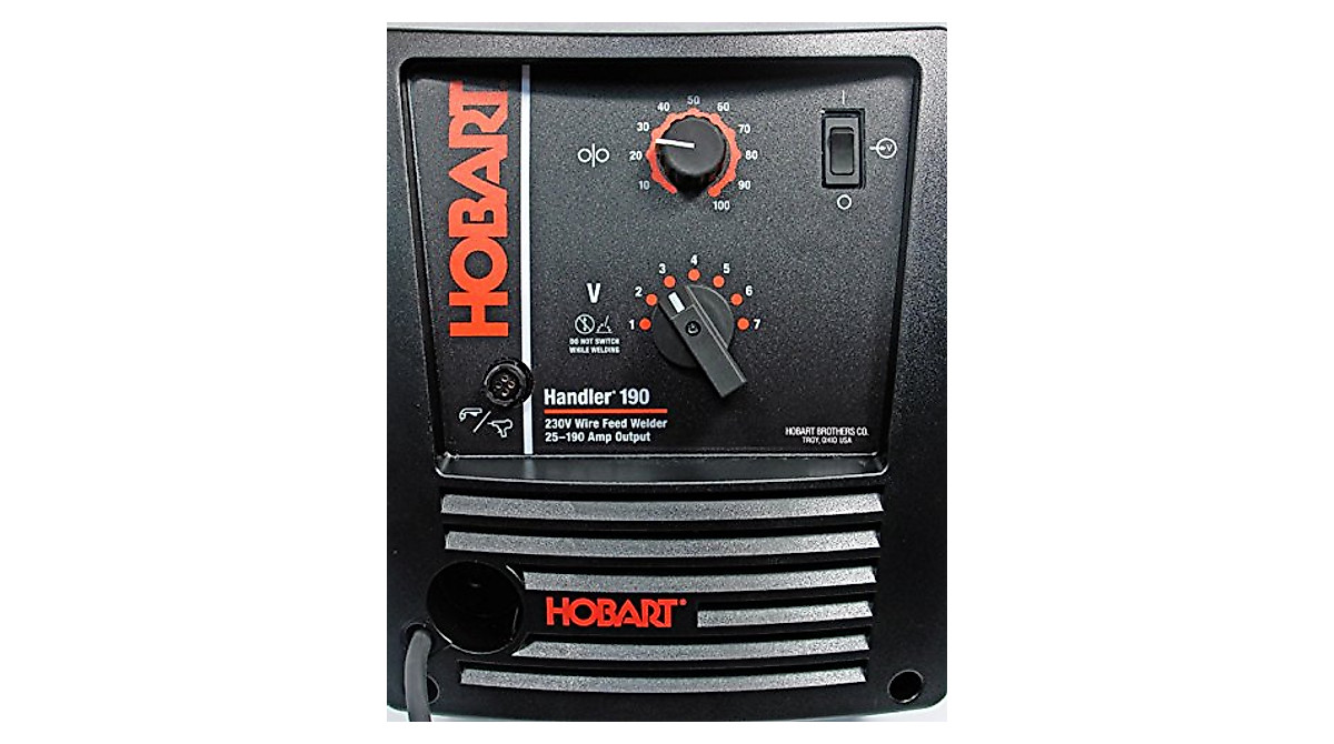 Hobart Handler 190 with SpoolRunner 100 — Versatile MIG & Flux Core Welder