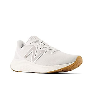 New Balance Women's Fresh Foam Arishi V4 Running Shoe, Summer Fog/Nimbus Cloud/Light Gold Metallic, 8.5