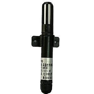 Taidacent SHT30 SHT31 High Precision Waterproof Digital Temperature Sensor 1M Cable Water Resistant Temperature and Humidity Sensor Air Temperature and Moisture Measurement (SHT31, Shielded Cable)