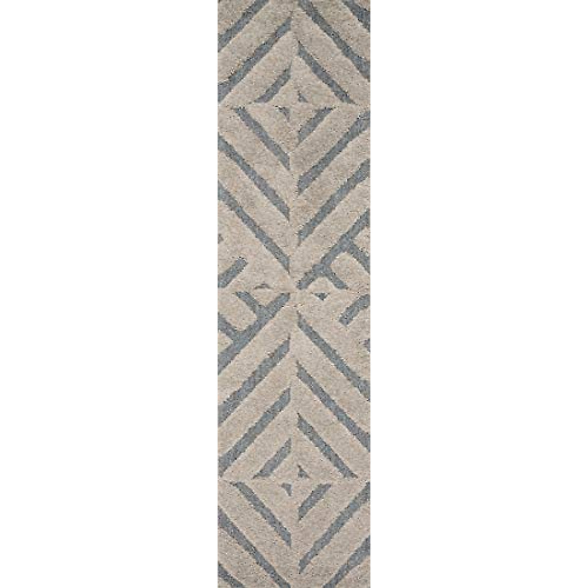 Loloi ENCOEN-32GYSL Indoor Area Rugs, 2'-3" x 8'-0" Runner, GrayGray