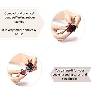 Self Inking Stamps for Teachers, Teacher Stamper for Classroom (Smiley Face)