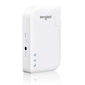 Sengled Pulse AMP Wireless Subwoofer Audio Adapter Enhance The Bass of a Pulse Sound Speaker System, Requires Master Bulb Pair, 1 Year Limited Warranty, White