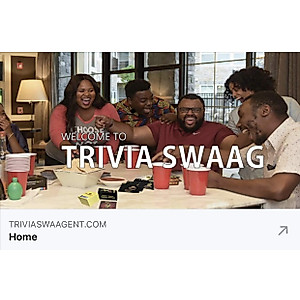 Trivia Swaag - A Black 80's and 90's Trivia Game for The Culture - Fun Pop Quiz on TV Shows, Movies & Actors - Cards Great for 80's Gifts, 90's Gifts, Game Night & Parties (Adult Game) by iSwaag ENT
