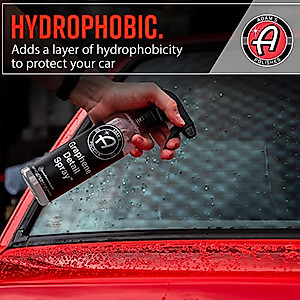 Adam’s Graphene Detail Spray (16 oz) - Extend Protection of Waxes, Sealants, Coatings | Quick, Waterless Detailer Spray for Car Detailing | Clay Bar, Drying Aid, Add Shine Ceramic Graphene Protection