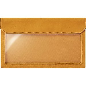 キングジム(Kingjim) King Jim Flatty Works 5478W Pen Case, Wide Size, Yellow