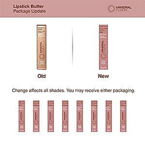 Mineral Fusion Lipstick Butter 0.06 Ounce, Delicious, 1 Count