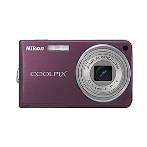 Nikon Coolpix S550 10MP Digital Camera with 5x Optical Zoom (Plum)