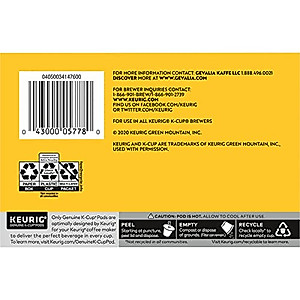 Gevalia, 2-Step K-Cup & Froth Packets, 6 Count, 5.6oz Box (Pack of 3) (Mocha Latte)