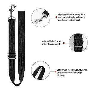 Cotton Horse Bucket Strap Hangers - 4 Pcs Adjustable 28" to 50" Length, Horse Goat Suppliers for Hay Nets, Water Buckets,Barn Hanging, Outdoor Feeders and Heavy Duty Horse Water Feed