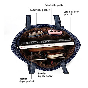 MKF Shoulder Bag for Women: PU Leather Top Handle Tote Handbag – Lady Fashion Satchel Pocketbook, Signature Purse Chocolate