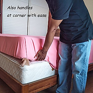 Amawon Mattress Lifter 1 Pack -Usually Slides on Box Spring- for Changing Sheets