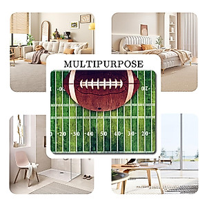kksme Large Area Rug Carpet Floor Washable Mats Rugs 5'x6' for Living Room Bedroom Home Decor American Football Rugby