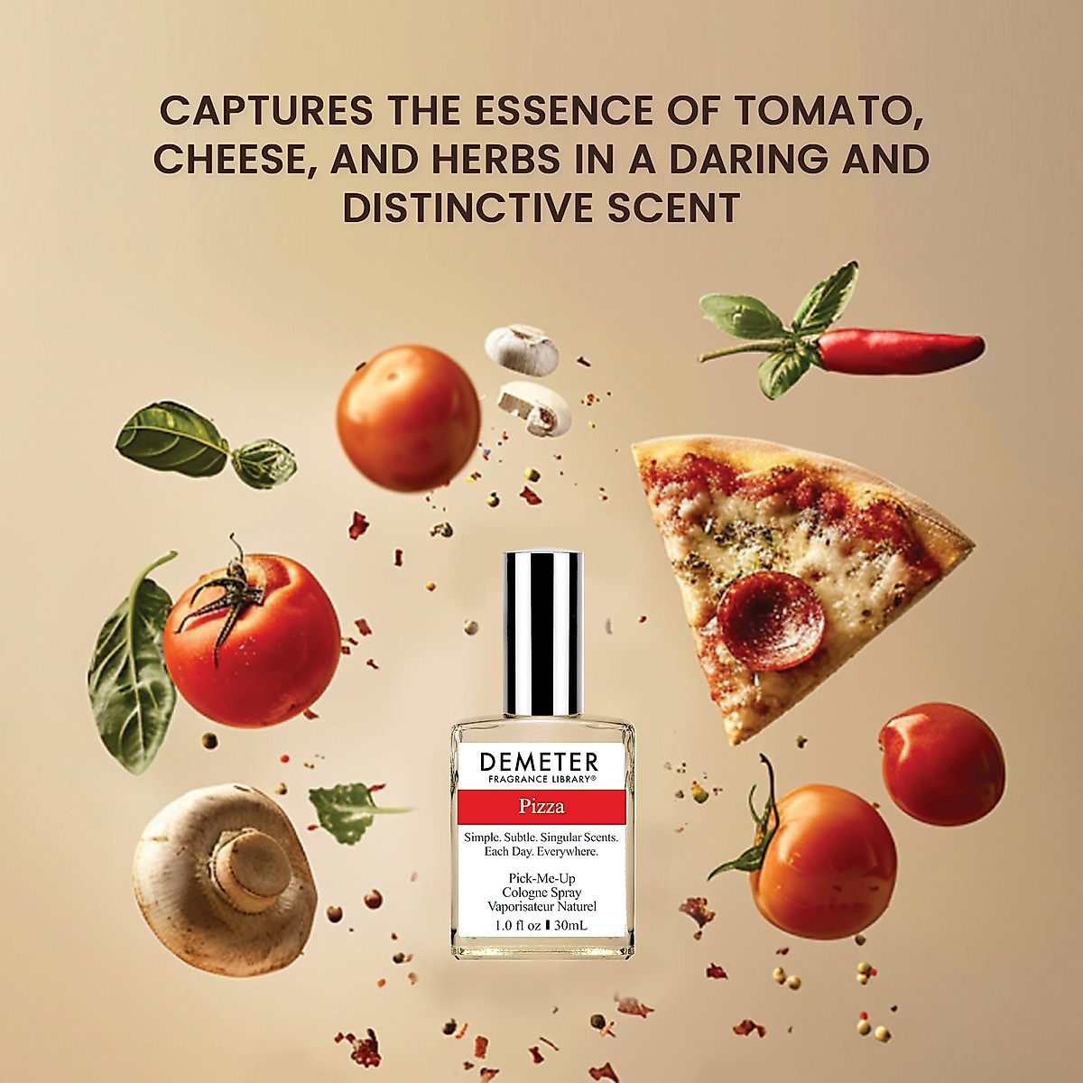 DEMETER Pizza 1 oz. Cologne Spray, Perfume for Women and Men