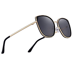 OLIEYE Cat Eye Polarized Sunglasses for Women Ladies Brand Trending Sun glasses UV400