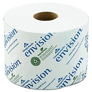 Georgia Pacific Professional GPC 1944801 GPC 194-48/01 High-Capacity Bath Tissue, 2-Ply, 3-19/20" Width, 4-1/20" Length, White (Pack of 48000)