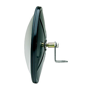 Fit System CL085BBB 8-1/2" Black Round Full Bubble Convex Mirror