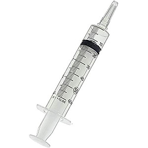 5 Pack 60cc Catheter Tip Sterile Syringes