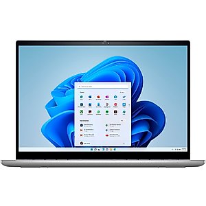 Dell 2023 Inspiron i7420 14” WUXGA IPS Touchs 2-in-1 Laptop 10-Core Intel i7-1255U Iris Xe Graphics 16GB DDR4 512GB NVMe SSD USB-C w/DP WiFi AX BT Webcam HDMI Backlit KB Fingerprint Windows 11 Pro