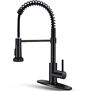 OWOFAN Hole Cover Plate and Kitchen Sink Faucet Bundles