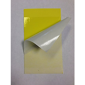The Original Sticky Strip 3" x 5" Yellow (100Pack)