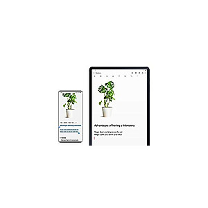SAMSUNG Galaxy Tab S7+ Plus 12.4” 128GB Android Tablet w/ S Pen Included, Edge-to-Edge Display, Expandable Storage, Fast Charging USB-C Port, ‎SM-T970NZKAXAR, Mystic Black