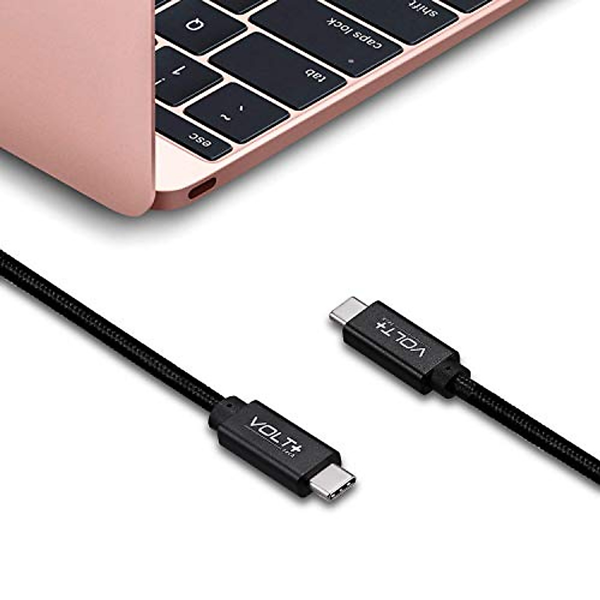 Works Professional Dual PDUSB-C PDUSB-C for Microsoft Surface Duo 2 Cable Gen2 USB 3.1 with 100W +10Gbps Quick Charge Data Speeds. (1.2M4Ft)