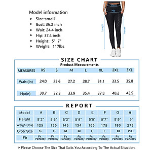 THE GYM PEOPLE Thick High Waist Yoga Pants with Pockets, Tummy Control Workout Running Yoga Leggings for Women (Large, Marble)