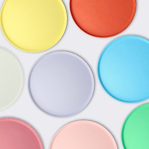 Meri Meri Compostable Party Plates, Pack of 8 Eco Friendly Plates for Parties and Occasions, Single Use, Compostable/Disposable