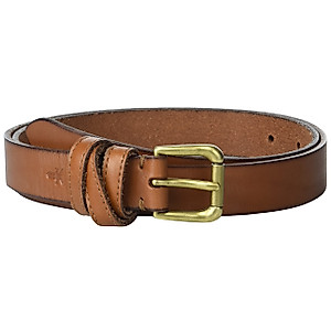 Frye Women's 25MM Leather Belt, Tan, Medium