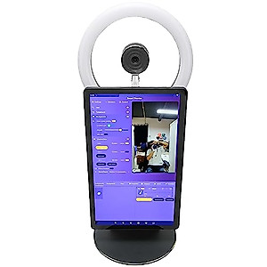 Desktop Live Streaming Equipment, 8 Core 6nm CPU Multiple Interface All in One Live Broadcast Machine 8MP Camera 5.0 for Home (US Plug)