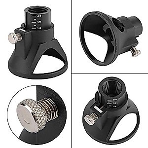 Drill Locator Rotary Positioner Professional Drill Grindering &Polishing Positioner Retainer Rotary Tool Accessory Electric Locator Horn Carving Rotary Tool Attachment