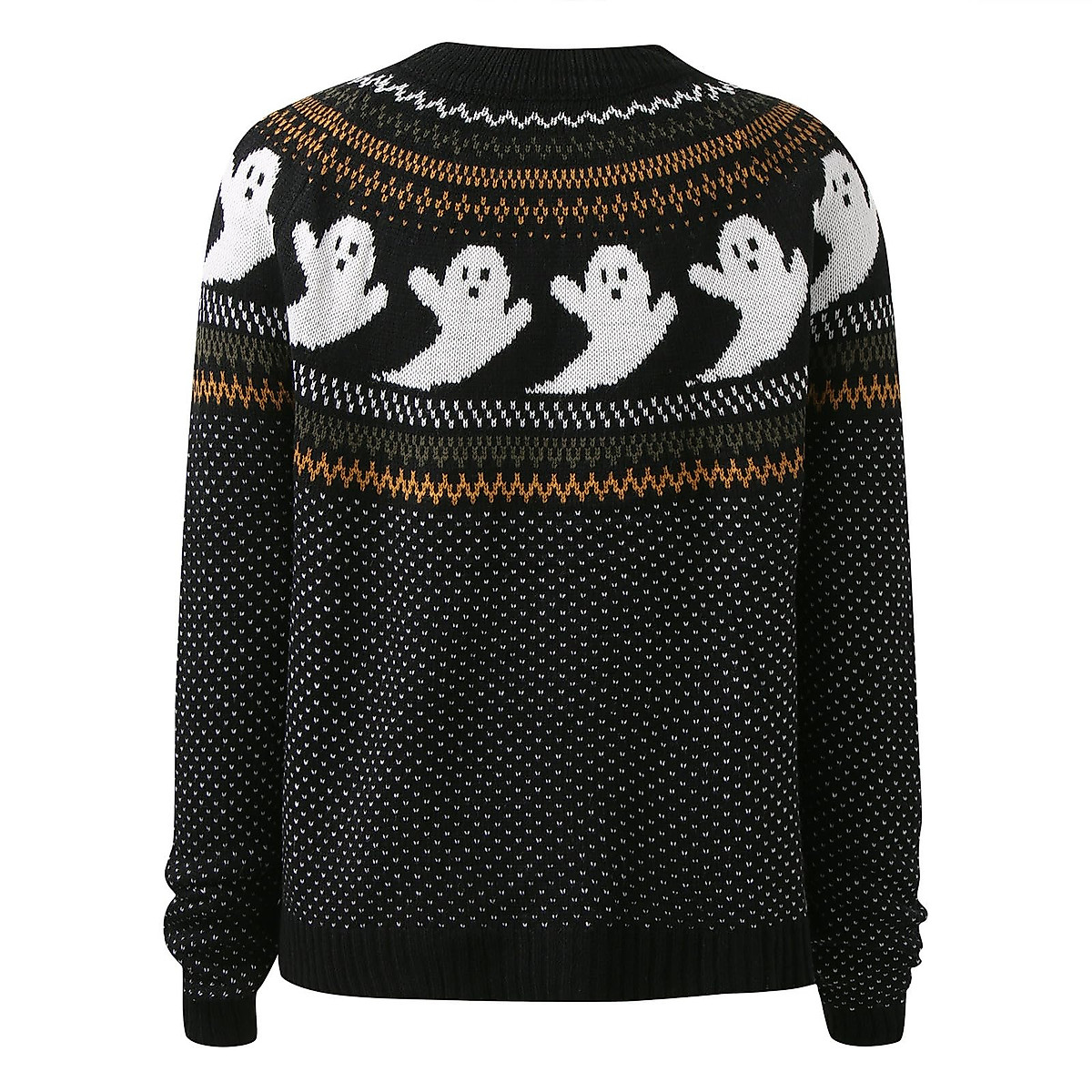 Women Western Shirts Orange Tops for Women Lantern Sleeve Halloween Shirt Women Black Pants for Women Jacket Coat Pullover top Pocketed Flowy Women Fall Fashion 2023 Woman Fall Clothes 2023